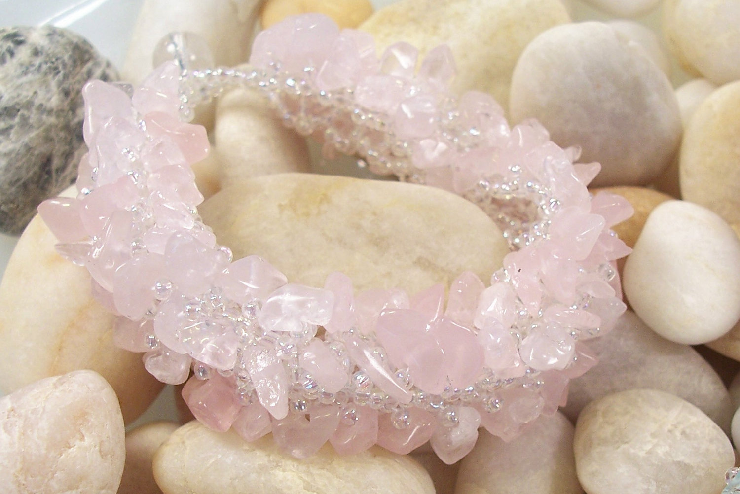 Embellished Bracelet Pattern, Beading Tutorial In PDF on Luulla